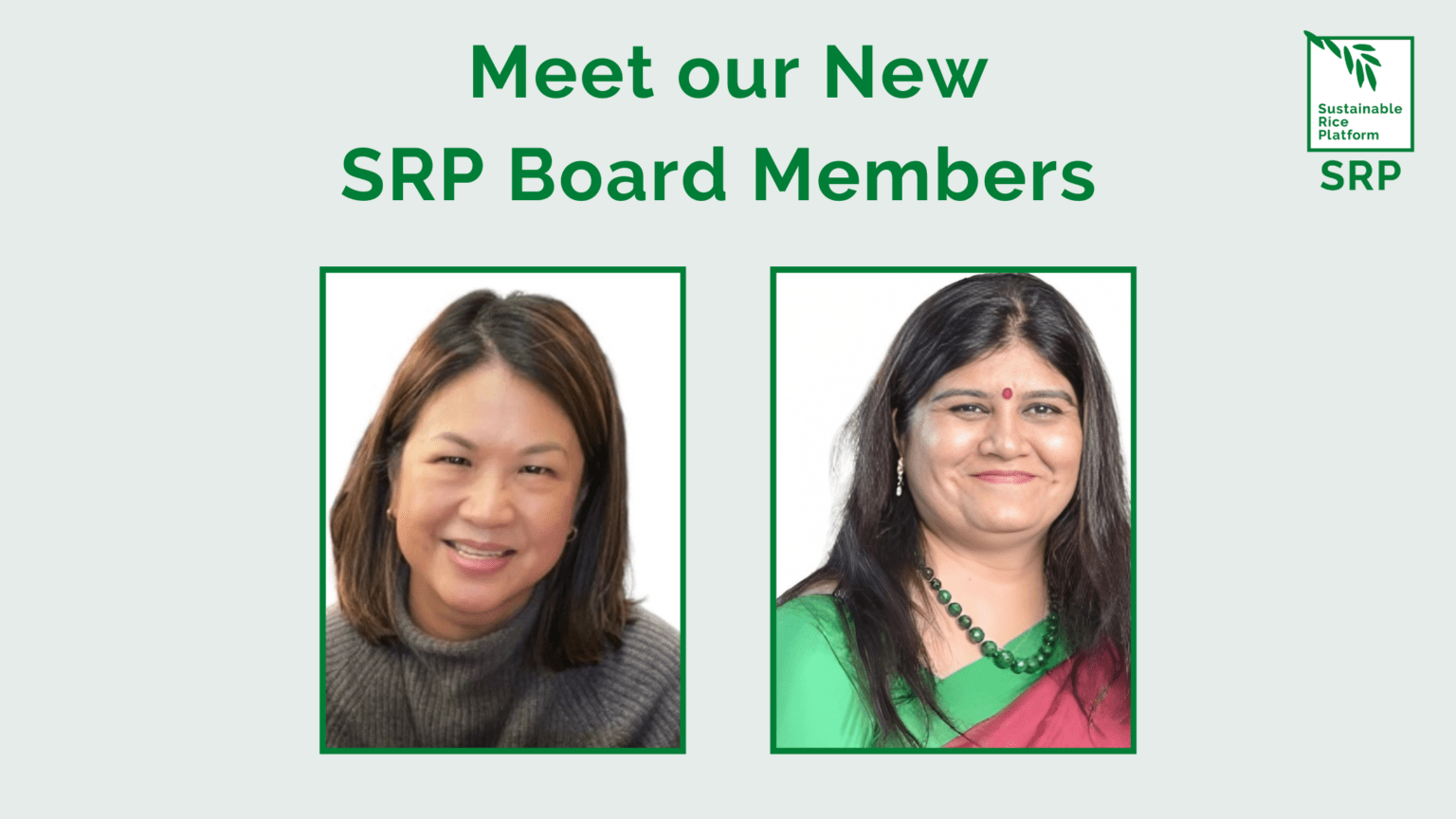 Meet Our New SRP Board Members – Sustainable Rice Platform (SRP)