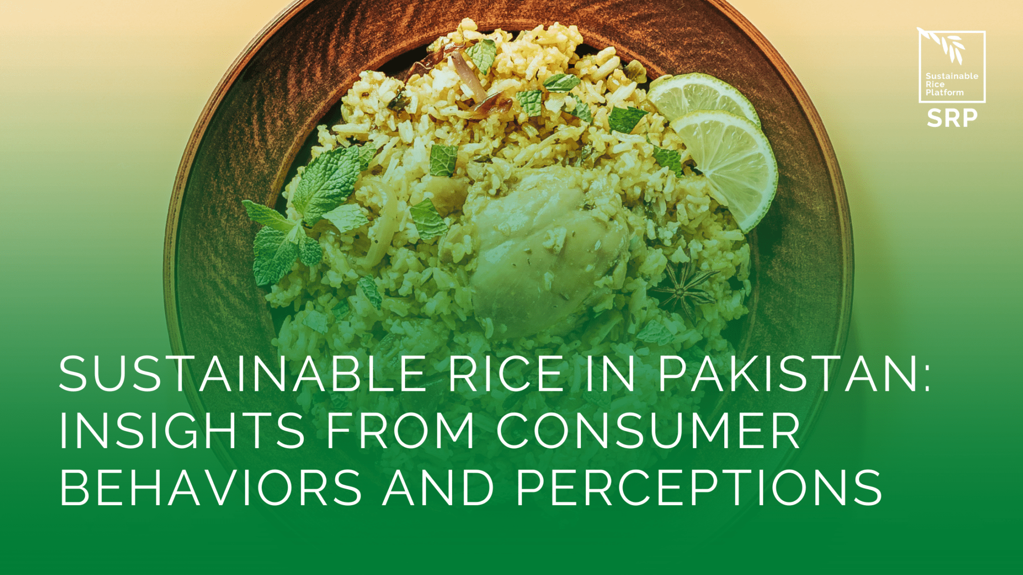 Sustainable Rice in Pakistan: Insights from Consumer Behaviors and ...