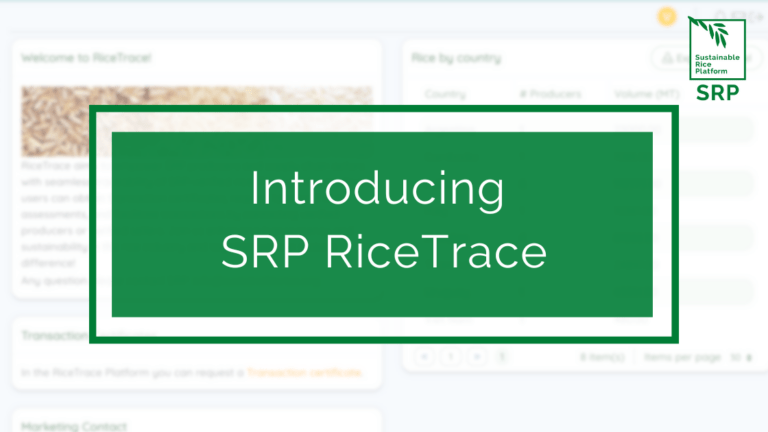 Introducing SRP RiceTrace: Streamlining Operations and Ensuring SRP ...