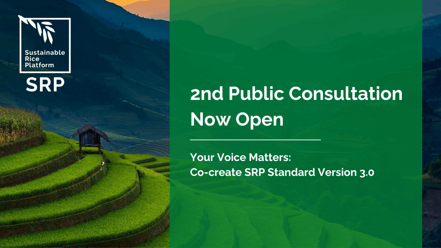 📢 Be Part of the Change: 2nd Public Consultation on Draft SRP Standard ...