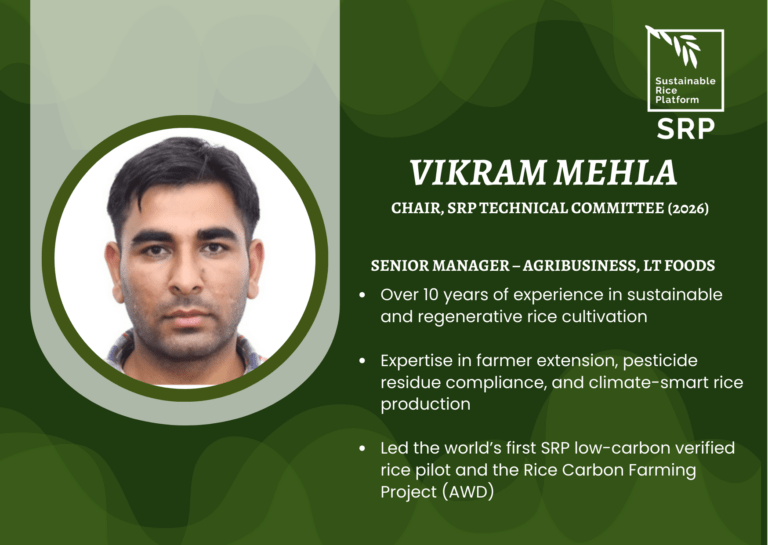 Announcing the New Chair of the SRP Technical Committee – Sustainable ...